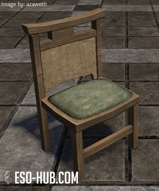 Dark Elf Chair, Angled - ESO Hub - Elder Scrolls Online