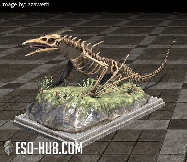 Cliff Strider Skeleton Stand - ESO Hub - Elder Scrolls Online