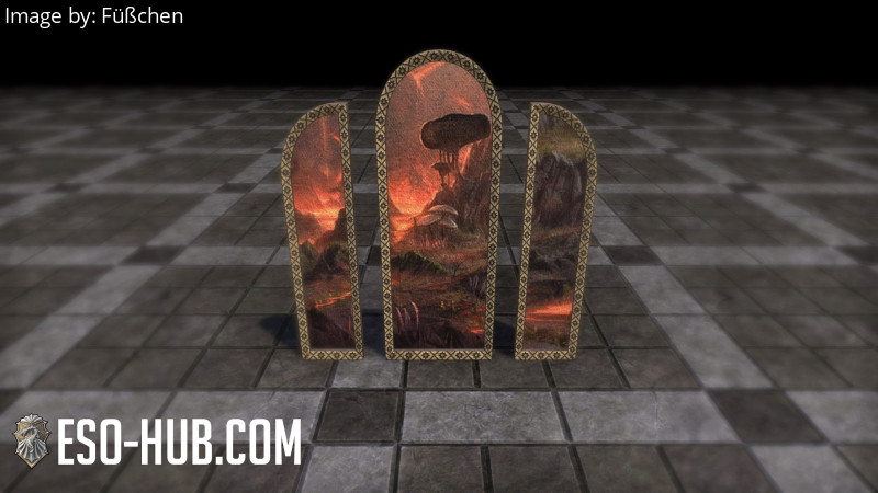 Tríptico velothi, volcán - ESO Hub - Elder Scrolls Online