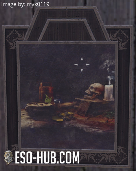 Offerings to the Dead Painting, Wood - ESO Hub - Elder Scrolls Online