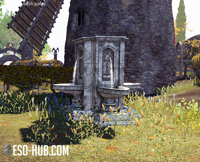 Alinor Fountain, Four-Way Timeworn - ESO Hub - Elder Scrolls Online