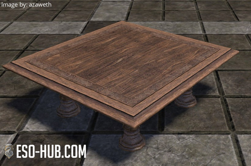 Vampiric Table, Square Low - ESO Hub - Elder Scrolls Online