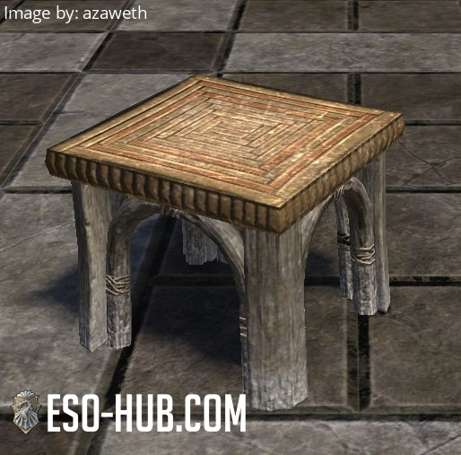 Argonian Stool, Woven - ESO Hub - Elder Scrolls Online