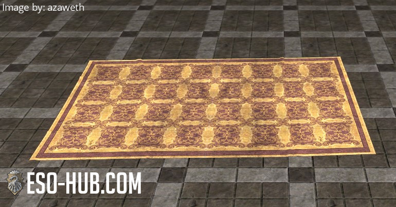 Alinor Carpet, Vibrant - ESO Hub - Elder Scrolls Online